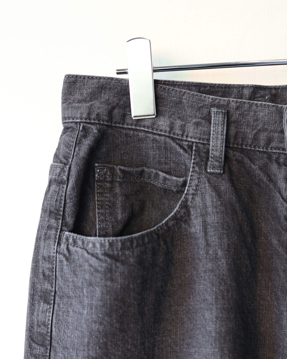 nakedgauge ZIMBABWE COTTON DENIM ASHLEY JEANS "FD GRAY" -MORLS-